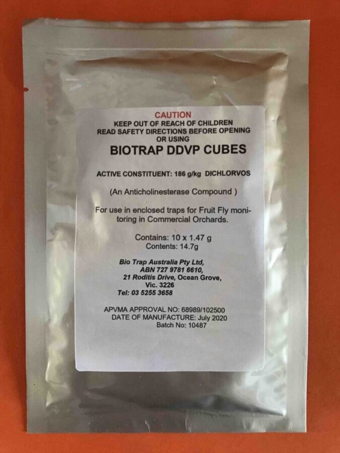 DDVP (Dichlorvos) cubes | Bugs For Bugs